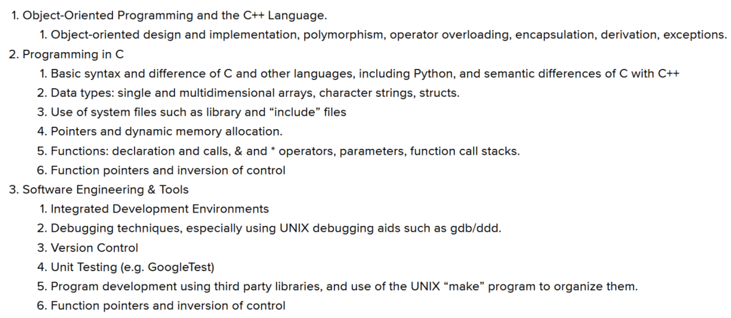 ECS 036B Syllabus: Software Development & Object-Oriented Programming in C++