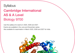 9700 Syllabus- Cambridge International AS & A Level Biology Syllabus